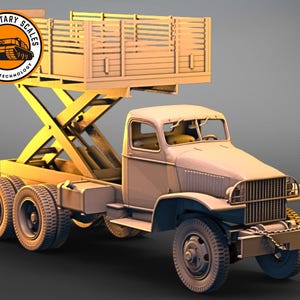 Body Lifter for GMC CCKW 353 - American Military Scales Ww2 Tractor ...