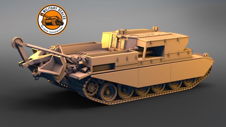 Centurion ARV Mk 2 - British Military Scales Cold War Vehicle Tracked ...