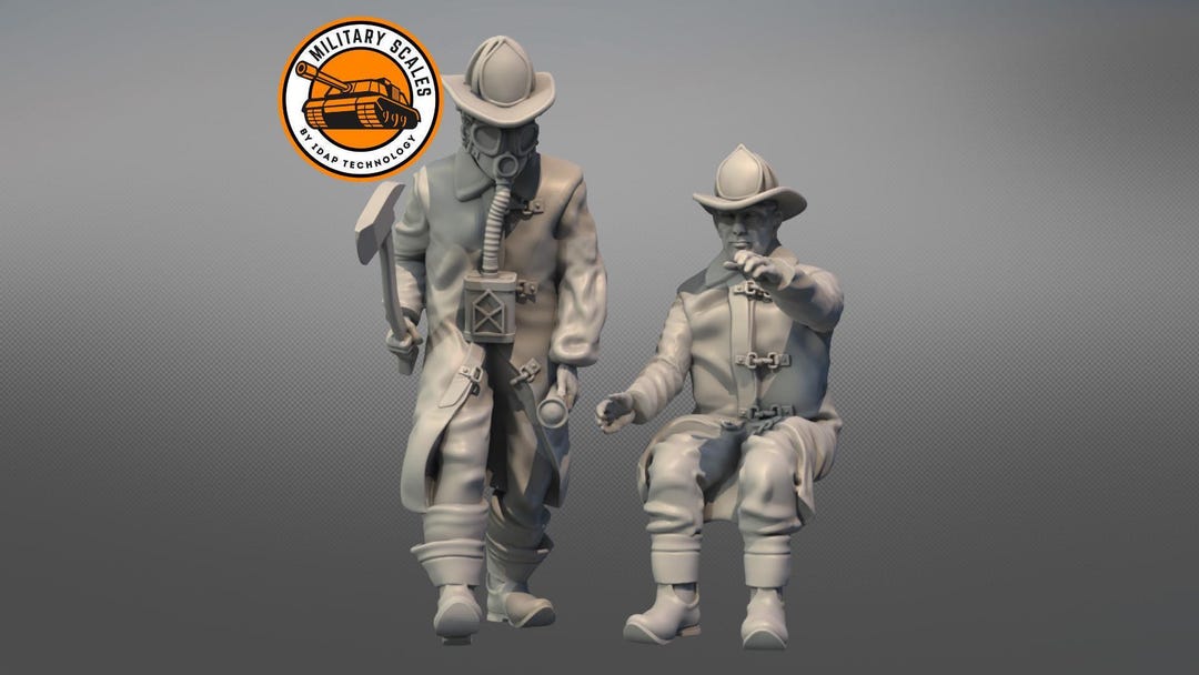 Firefighters of the FDNY 1940-1945 #2 - Historical Military Diorama ...
