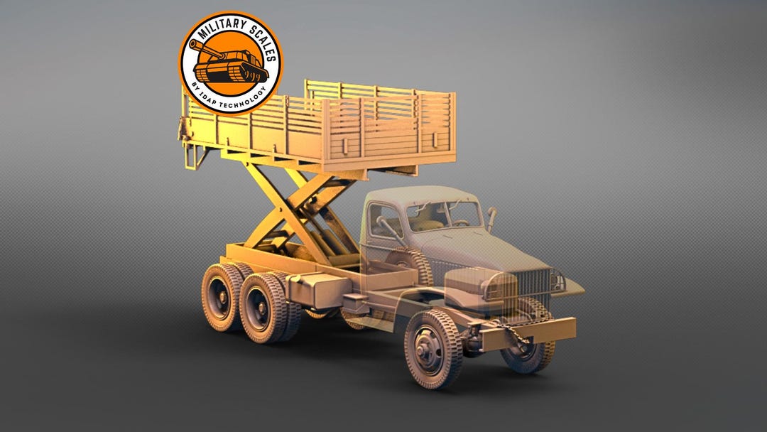 Body Lifter for GMC CCKW 353 - American Military Scales Ww2 Tractor ...