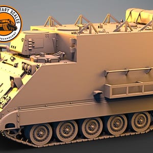 M577 Command Post Carrier - USA Military Scales Cold War Armored ...