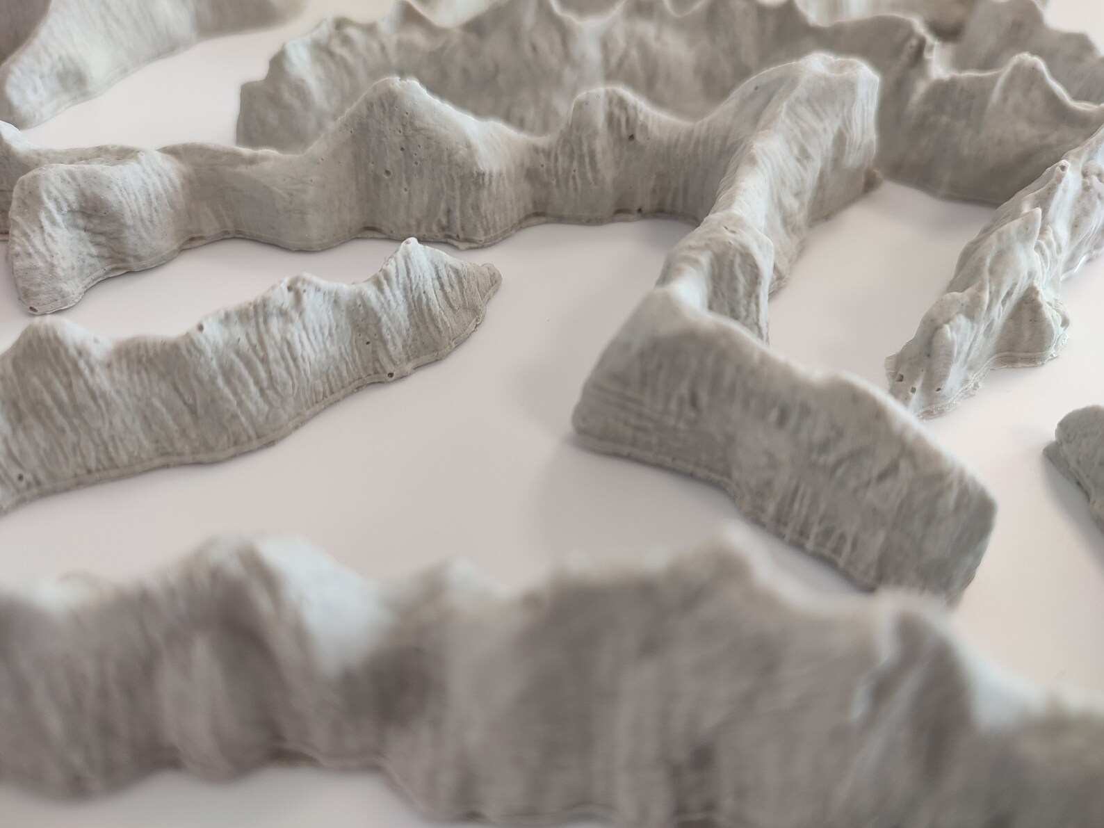 Mountains for War of the Ring Normal Map 12 Element. - Etsy