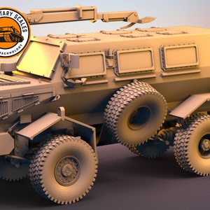 Buffalo MPCV Mine Protected Clearance Vehicle Military Scales Ambush ...