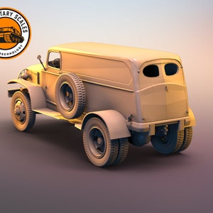 Chevrolet G7105 Panel American Military Scales Ww2 Vehicle Command ...