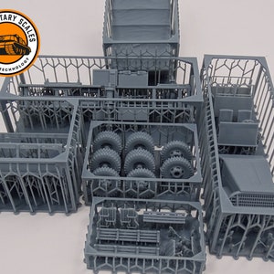 Corbitt White 666 6x6 Cargo Truck Soft Top, Metal Box American Military ...