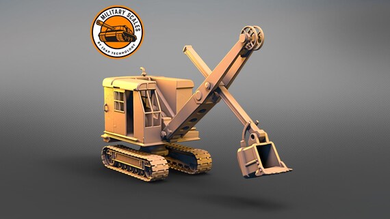 Military Earthmoving Excavator