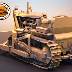 U.S. Army Bulldozer D7 USA Military Scales Tracked Vehicle Ww2 ...