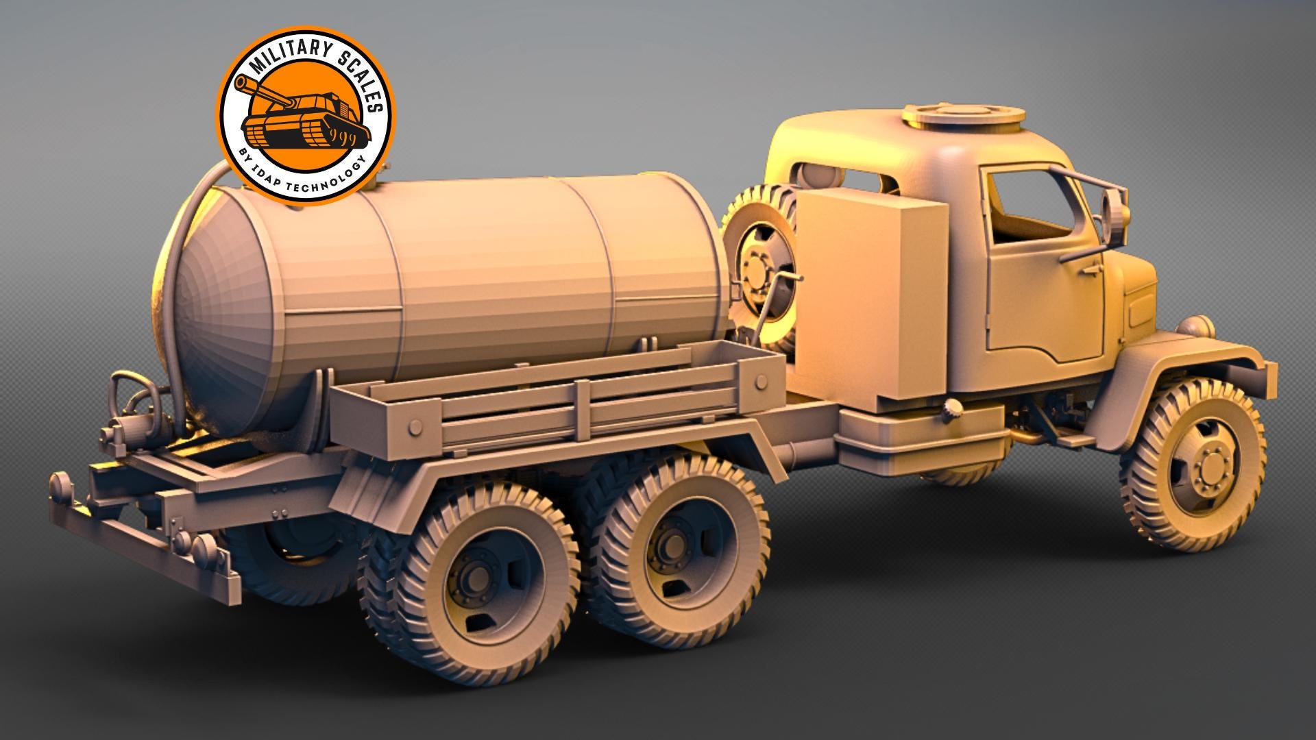 Praga V3S Water Tank - Czechoslovakian Military Scales Post-war Vehicle ...