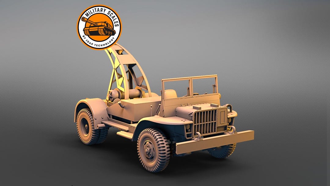 Ford GTB 4x4 Truck, Burma Jeep wrecker/cargo USA Military Scales Ww2 ...