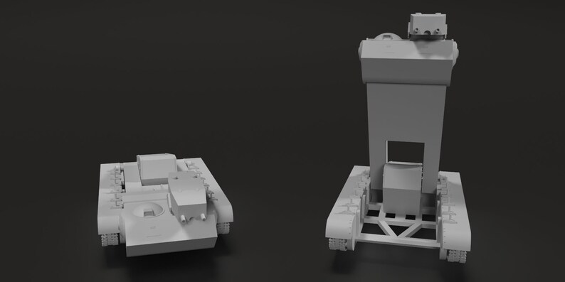 Praying Mantis Experimental Machine Gun Carrier 1/72 - Etsy