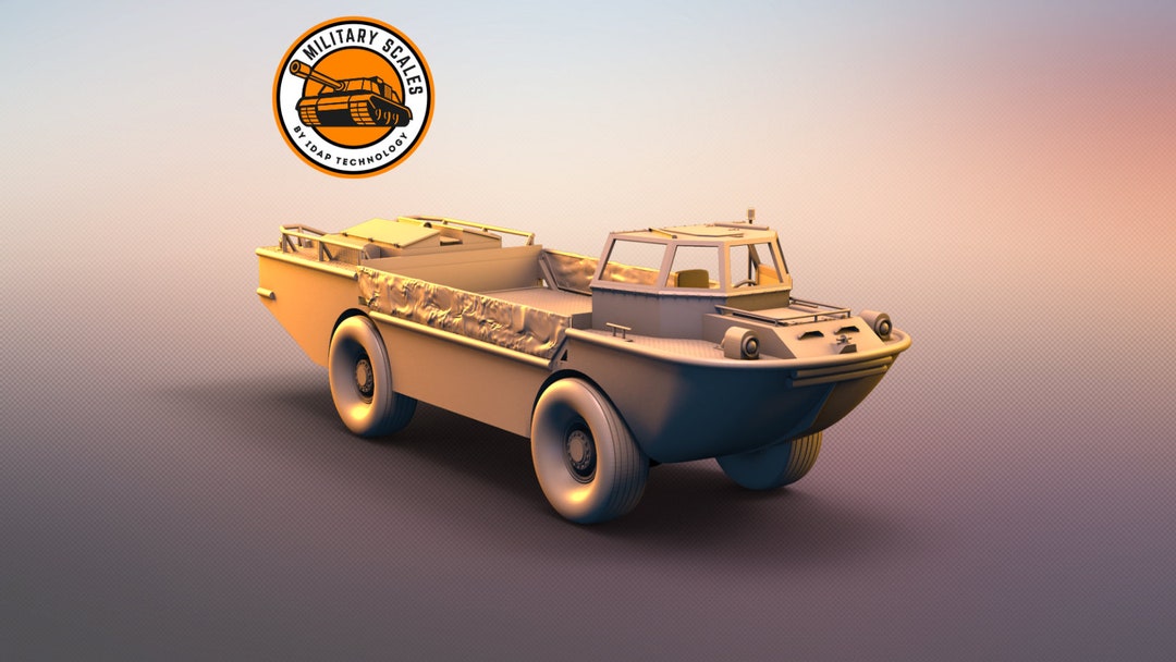 LARC-V American Military Scales Cold War Vehicle Light Amphibious Cargo ...