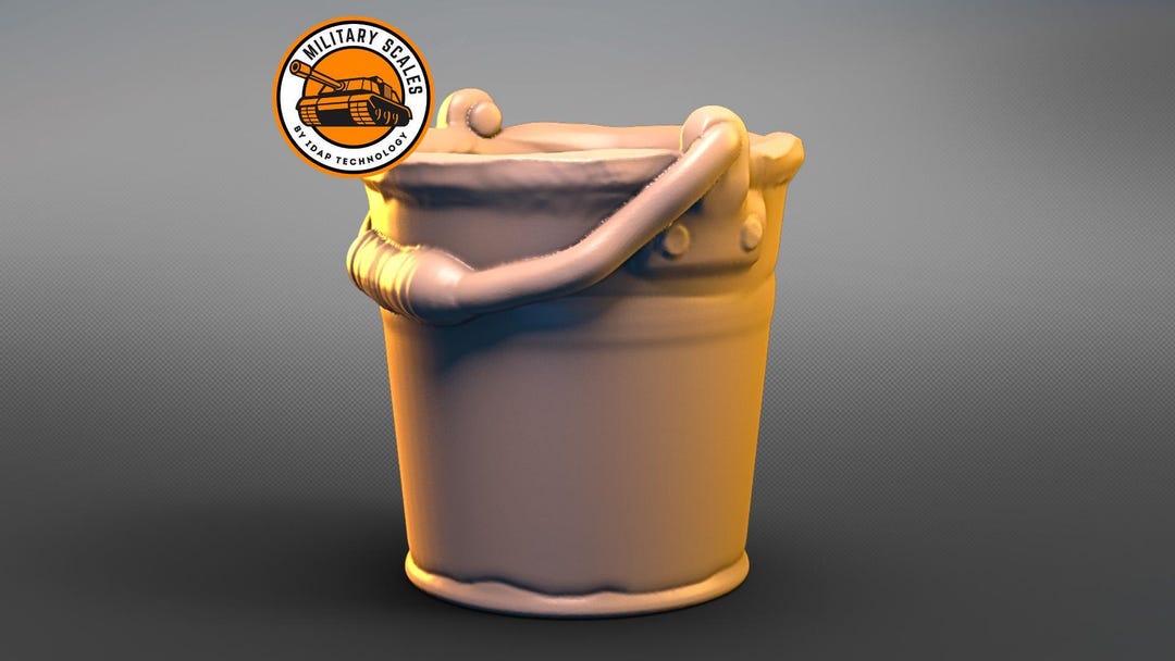 Buckets - War Military Scales Ww1 Ww2 Accessories Open-top Watertight ...