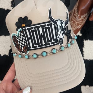 Howdy Darlin’ Trucker Patch Hat, Iron Patches, Trucker Hat, Cowgirl ...
