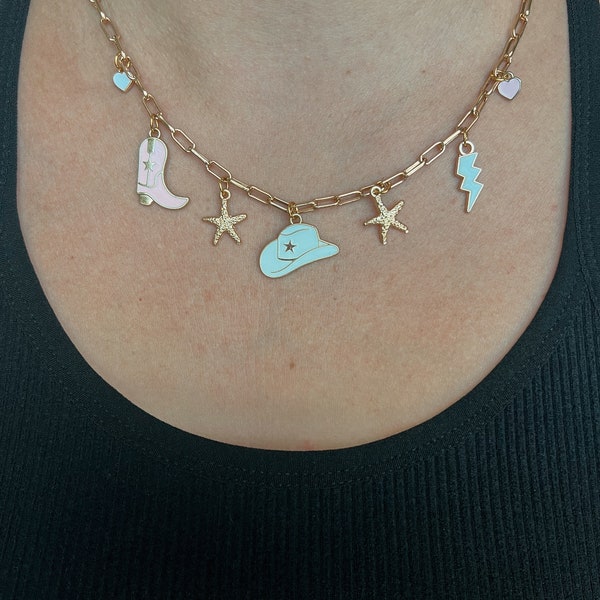 Cowgirl Necklace - Etsy