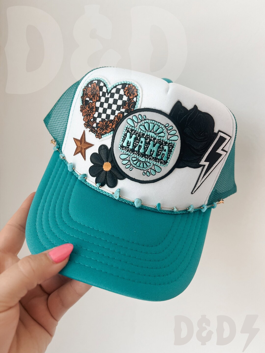 Mama Trucker Patch Hat, Iron Patches, Trucker Hat, Cowgirl Trucker Hat ...