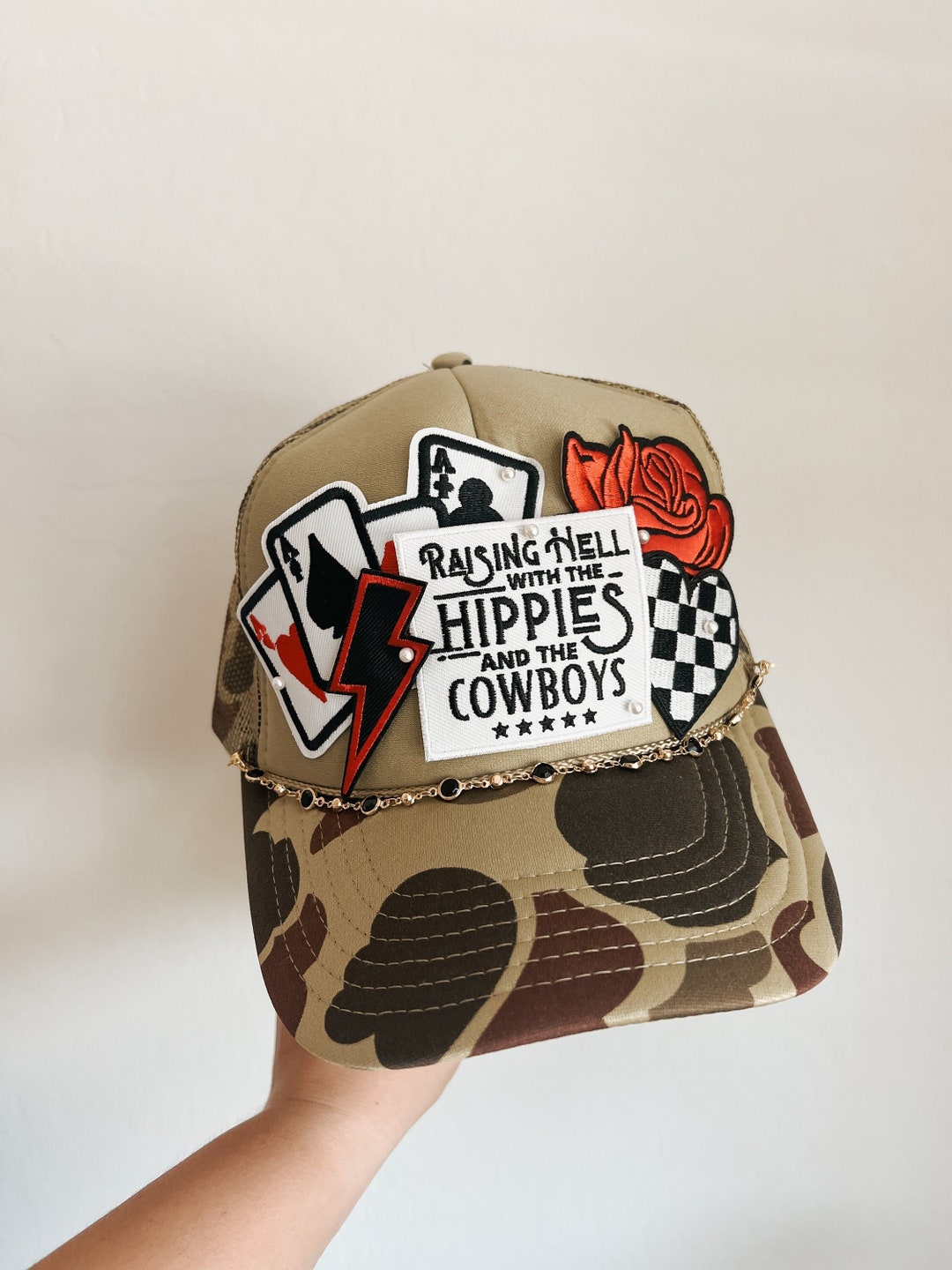 Trucker Patch Hat, Iron Patches, Trucker Hat, Cowgirl Trucker Hat, Womans Trucker Hat, Camo ...