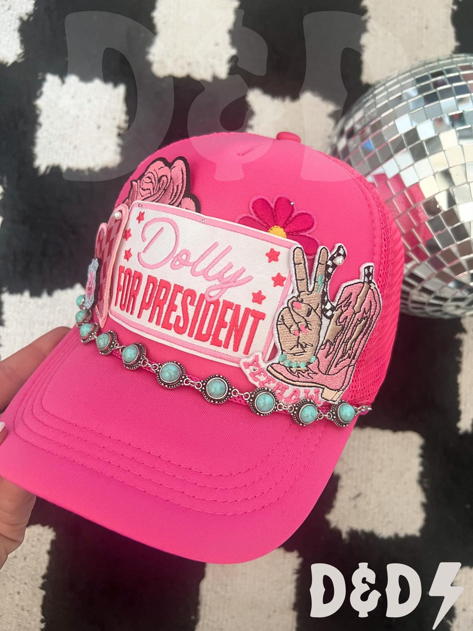 Dolly Western Trucker Patch Hat, Iron Patches, Trucker Hat, Cowgirl Trucker Hat, Womans Trucker ...