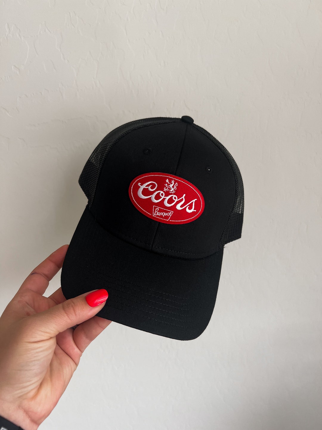 Baseball American Patch Hat, Iron on Patches, Trucker Hat, Coors ...