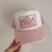 Pink Trucker Patch Hat, Iron Patches, Trucker Hat, Cowgirl Trucker Hat, Womans Trucker Hat, Camo ...