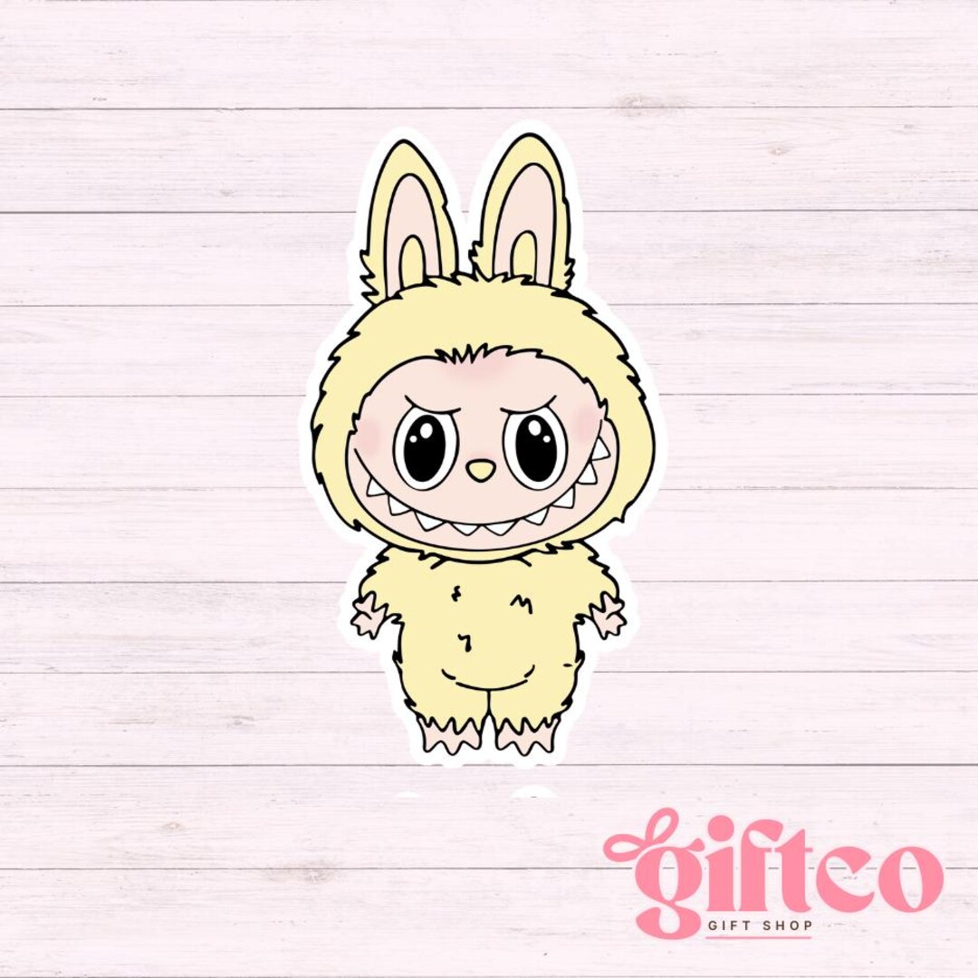 Labubu Stickers, Labubu Stickers, Labubu Sticker for Laptop, Cute ...