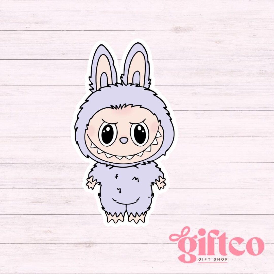 Labubu Stickers, Labubu Stickers, Labubu Sticker for Laptop, Cute ...
