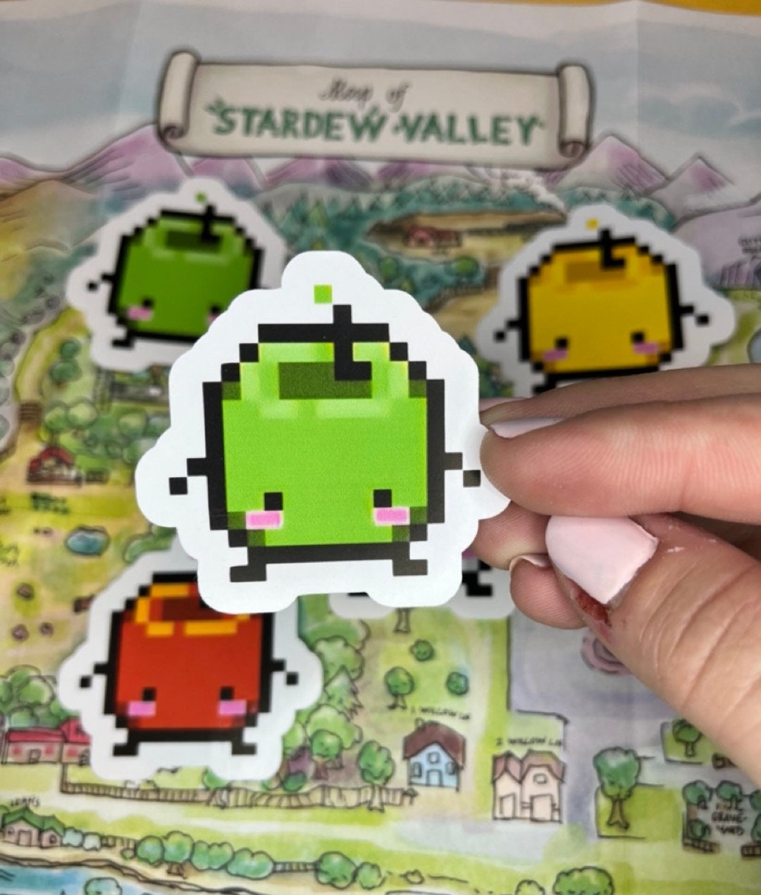 Stardew Valley Junimo Sticker, Video Game Stickers, Gamer Gift, Junimo ...