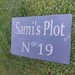 Personalised Allotment Sign, Add Your Allotment/plot or Garden Number ...