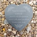 Personalized Mum Memorial Slate Plaque: Laser Engraved Heart - Etsy UK