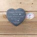 Personalized Mum Memorial Slate Plaque: Laser Engraved Heart - Etsy UK
