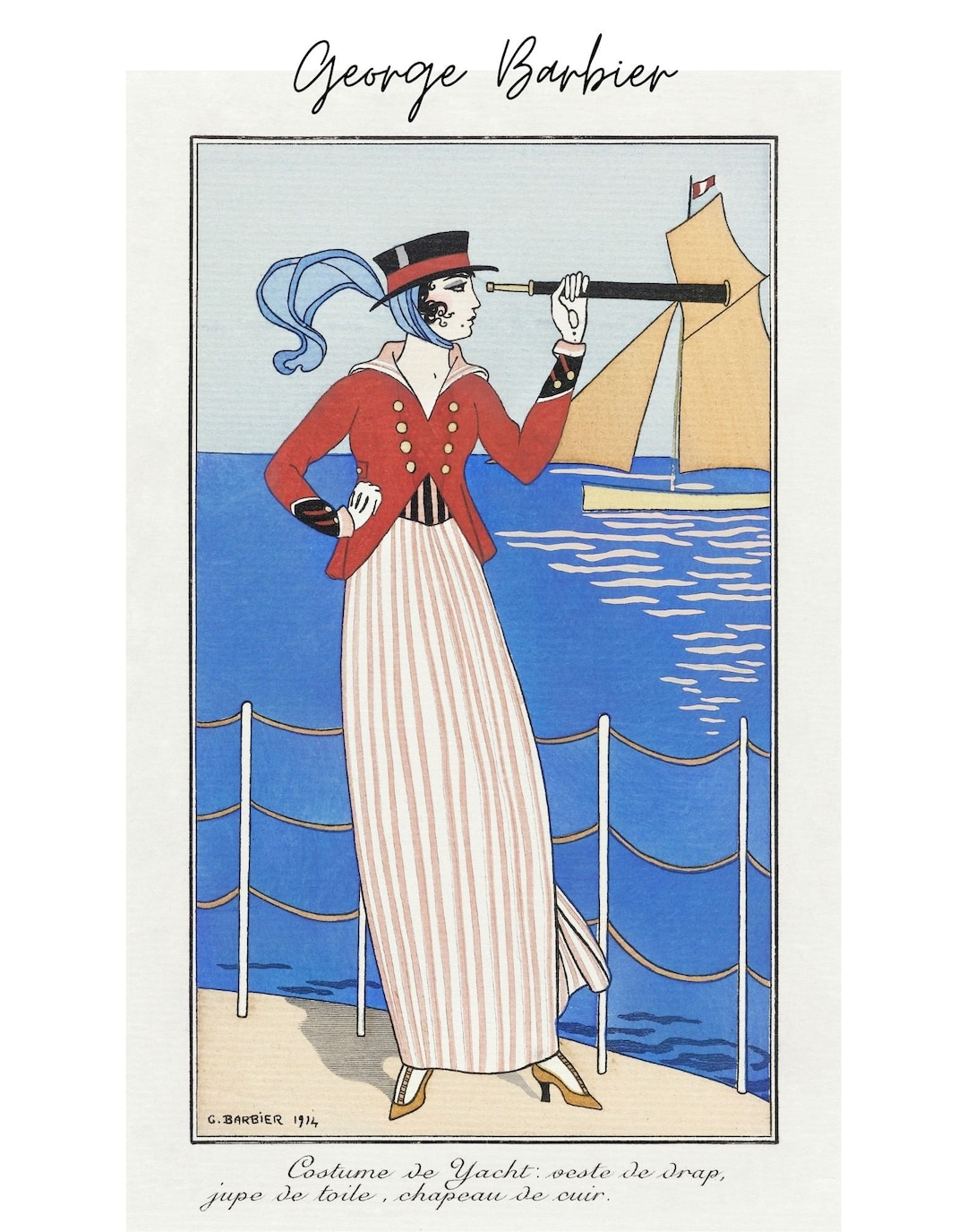 George Barbier Art Deco Prints - Etsy