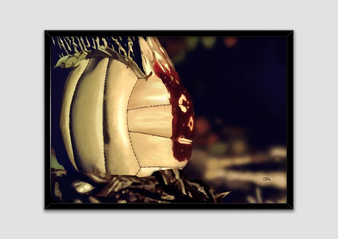 Poster Inspired by the Film Cast Away Cast Robert Zemeckis Tom Hanks ...