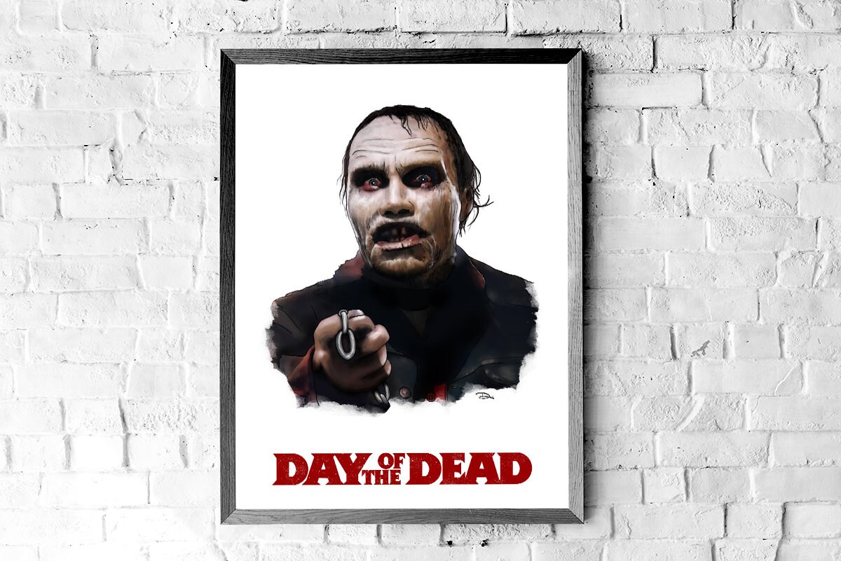 Zombie Digital Drawing Bub Howard Sherman Fanart Inspired Day of the ...