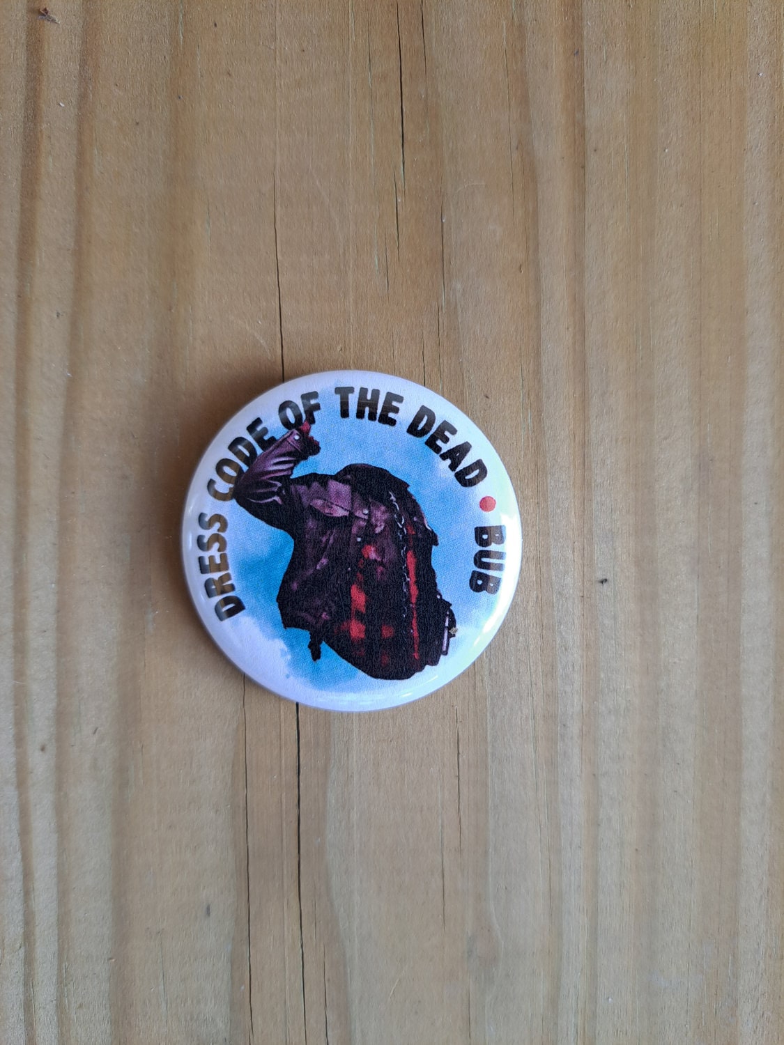 Badge Dress Code of the Dead Bub Howard Sherman Inspired Day - Etsy