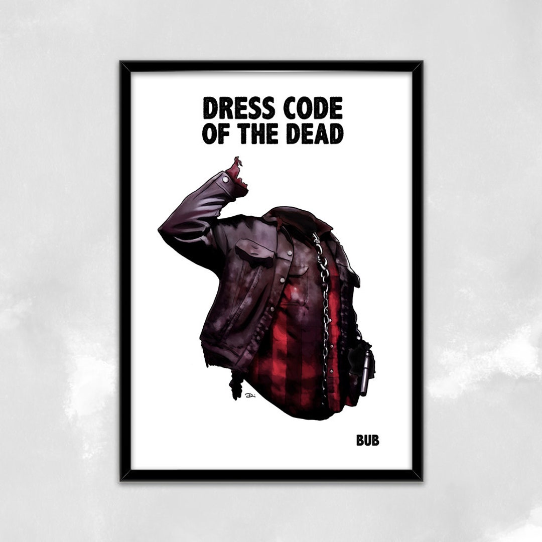 Dress Code of the Dead Day of the Dead Inspired Poster George Romero ...