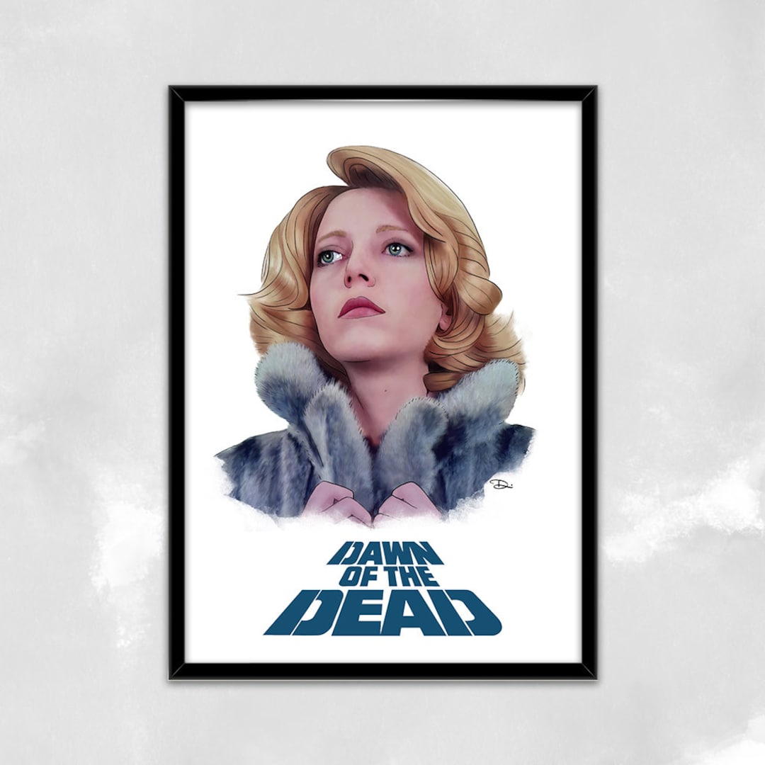 Fanart Inspired by the Film Dawn of the Dead George A Romero Portrait ...