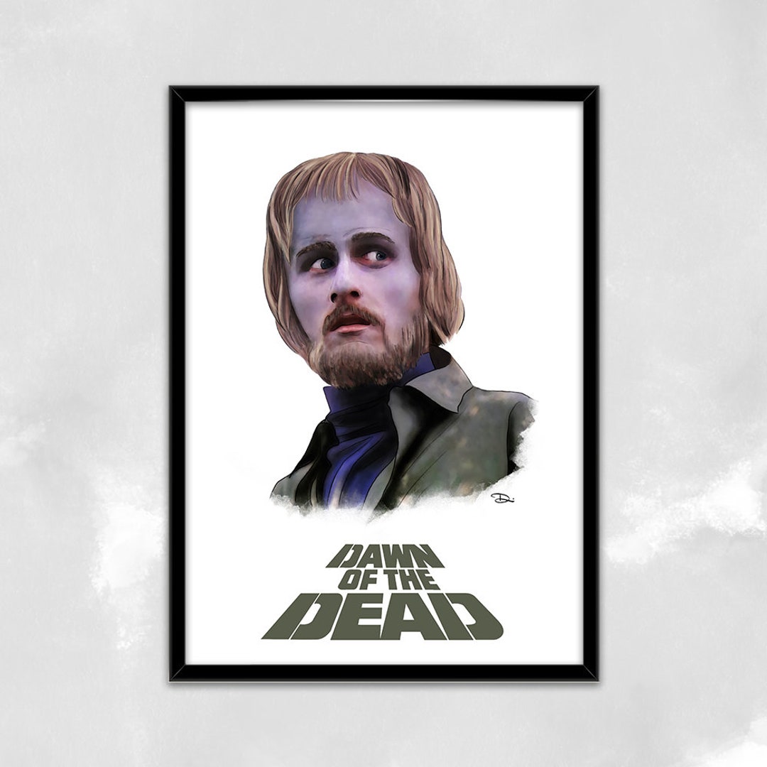 Fanart Inspired by the Movie Dawn of the Dead George A Romero Portrait Helicopter Zombie Jim ...