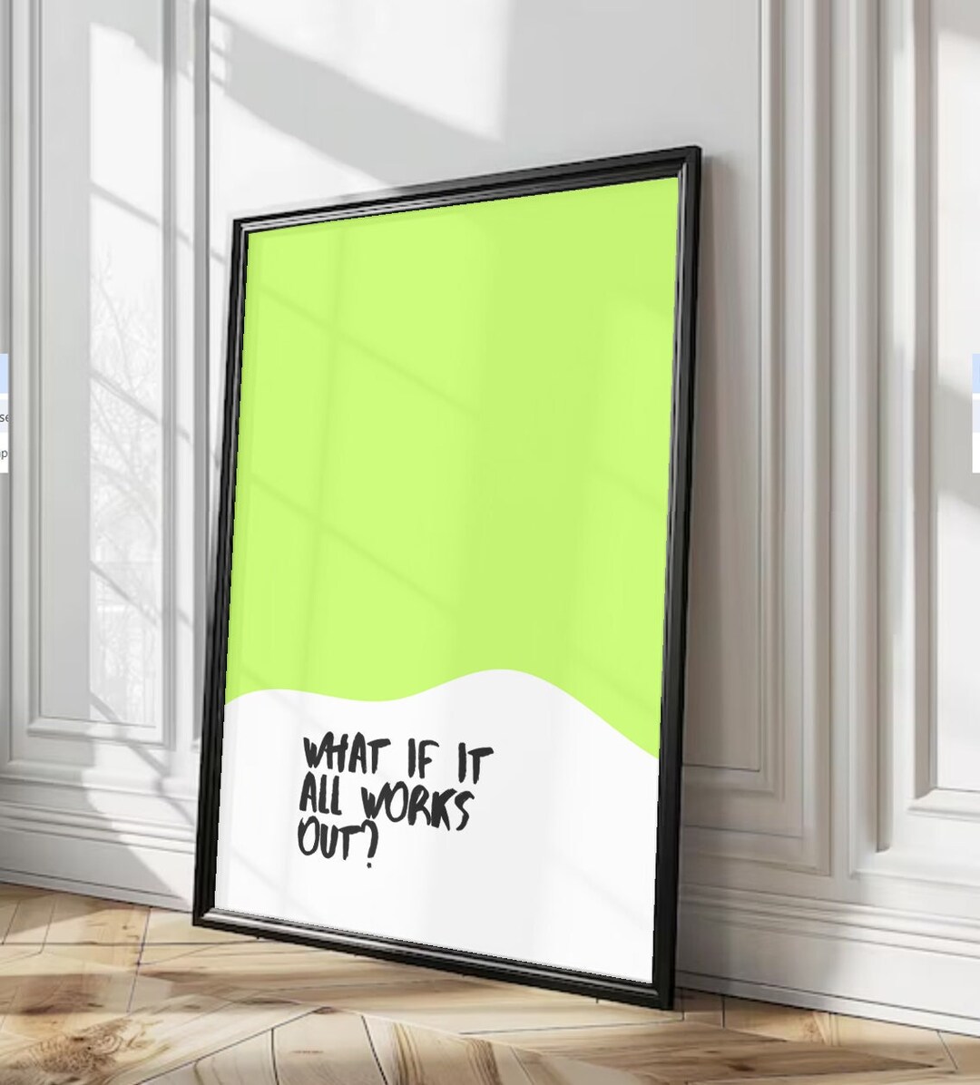 What If It All Works Out Printable Wall Art Instant Download ...