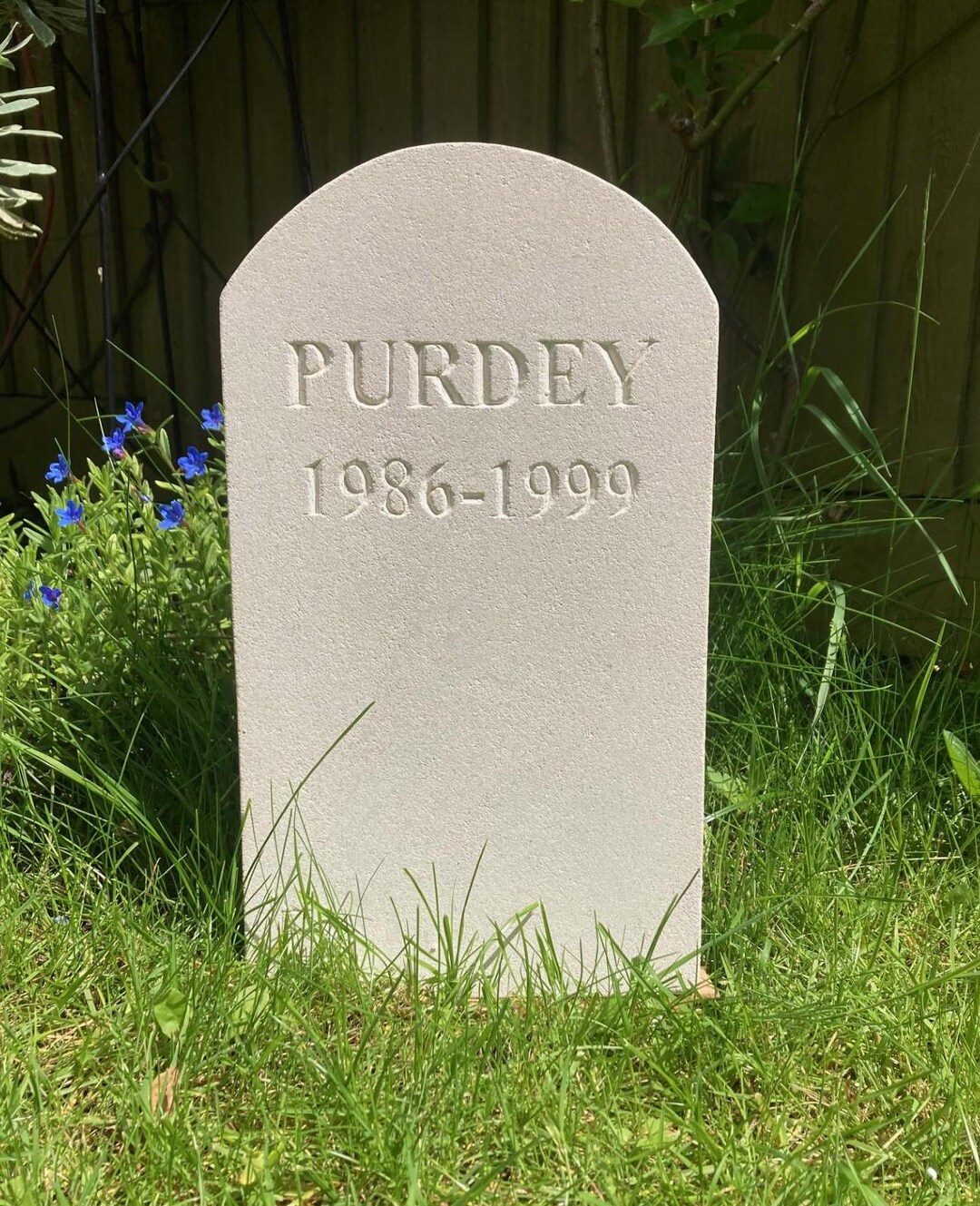 Bespoke Pet Headstone Hand Carved From the Famous Portland Stone a ...