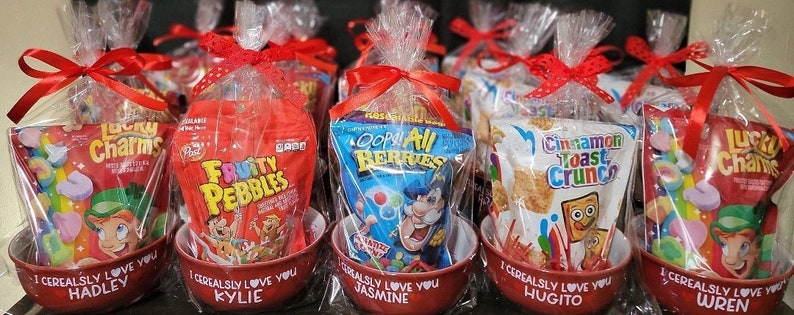 Valentine's Day Cereal Bowl or Anniversary Gift Bowl - Etsy