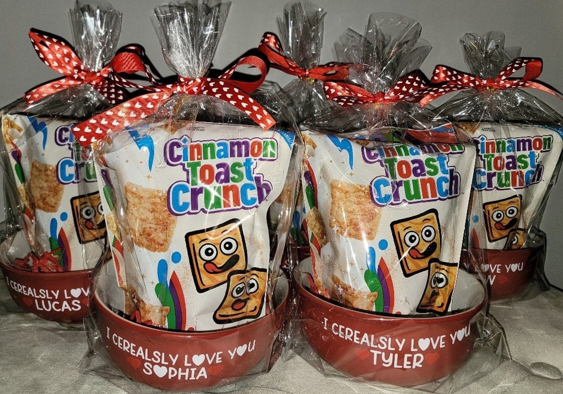 Valentine's Day Cereal Bowl or Anniversary Gift Bowl - Etsy