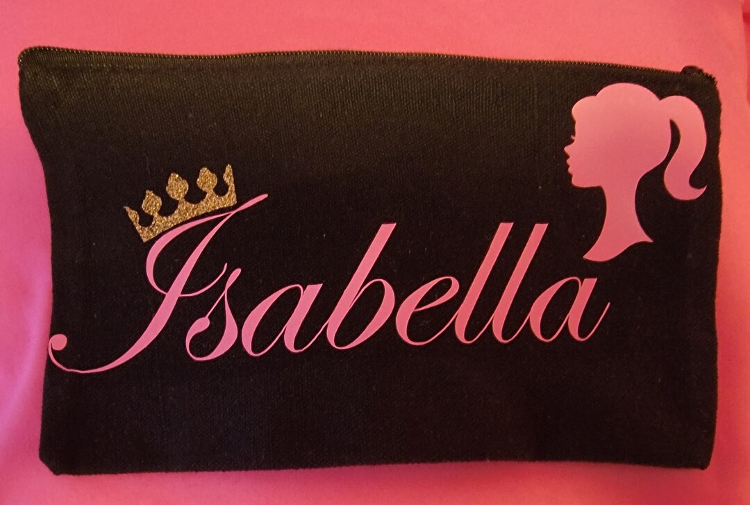 Personalized Barbie Pencil Case or Makeup for Little Girls Bag - Etsy