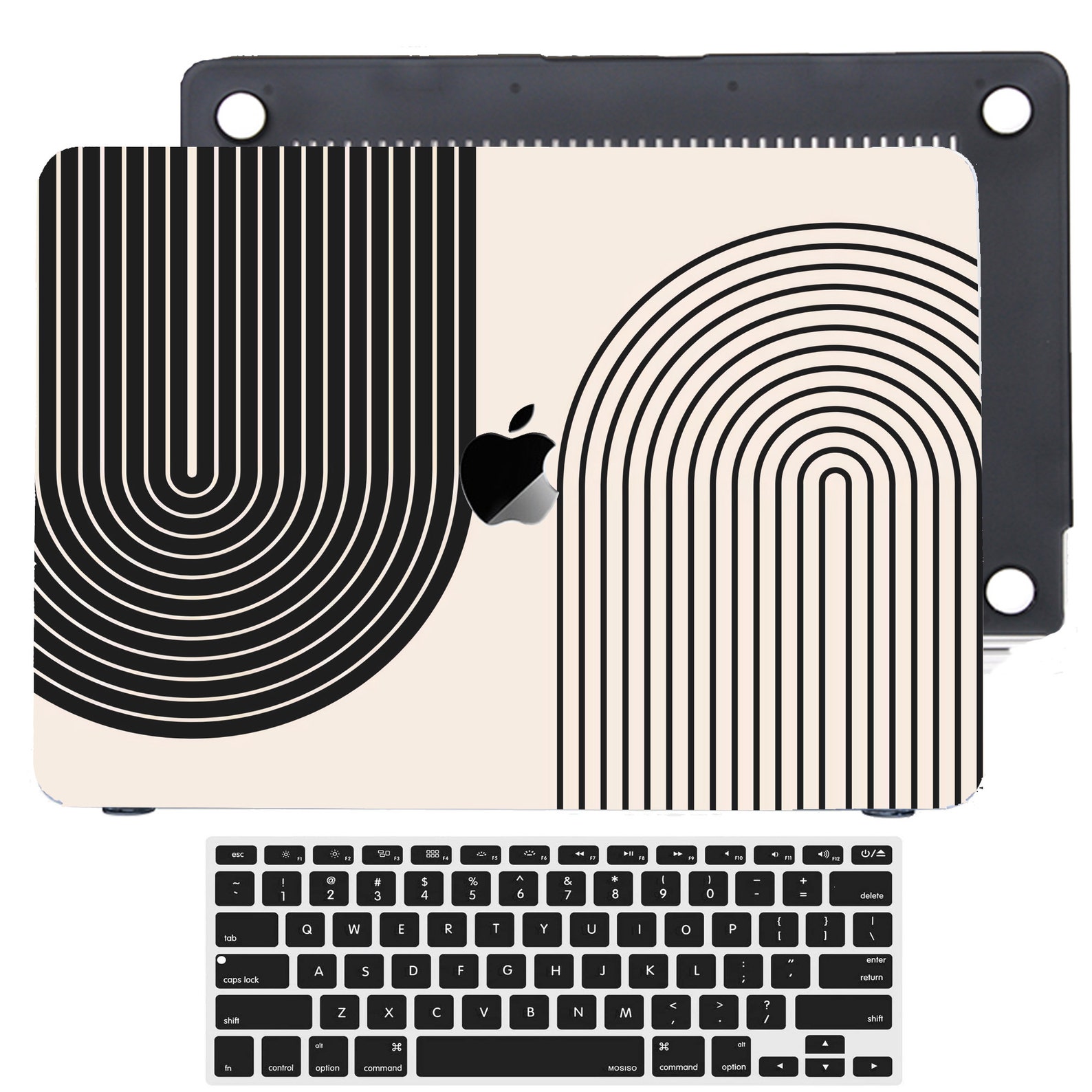 Minimalist Abstract U Shape Lines Trendy Printing Shell Hard - Etsy UK