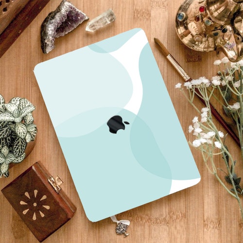 Stone Blue Shell Hard Case Cover for Macbook Air 13 Macbook - Etsy