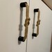 Rustic JUTE ROPE Handle Home Decor Drawer Pull - Etsy