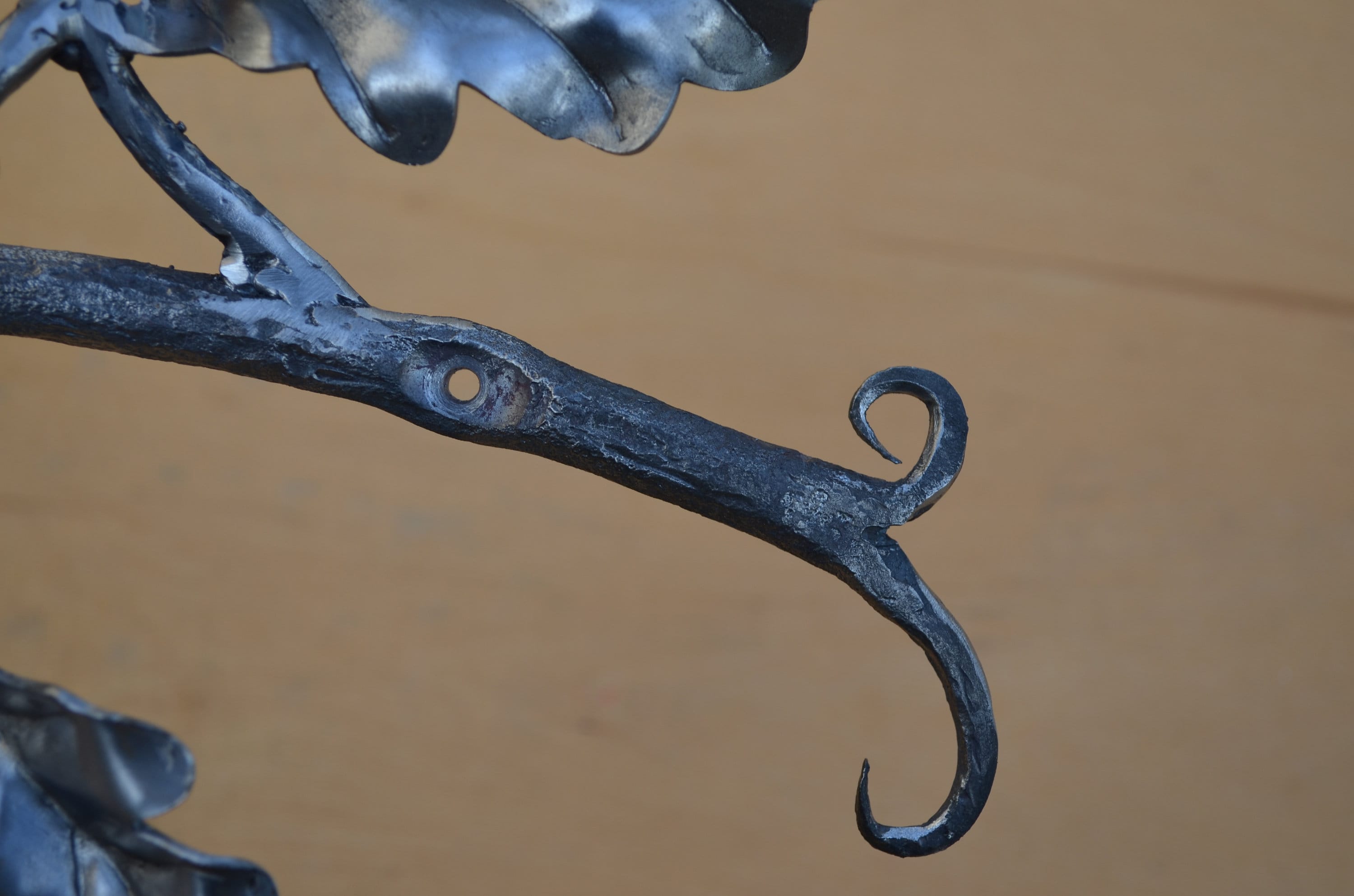 Decorative Wrought Iron Branch - Etsy