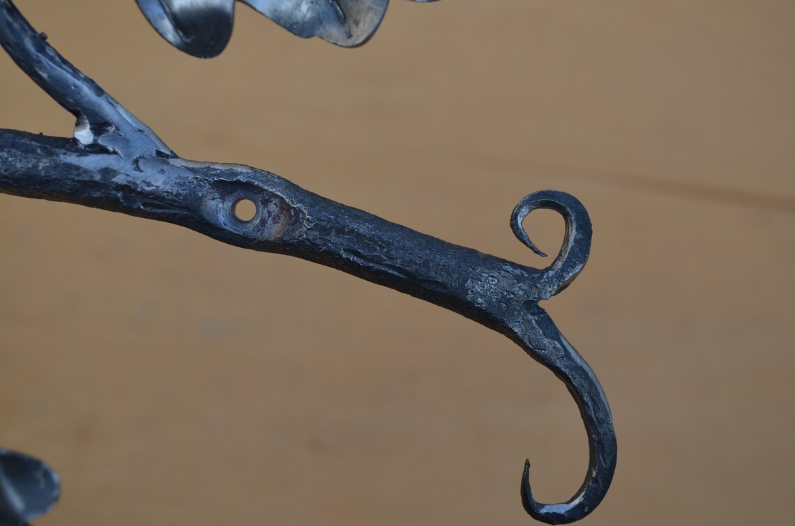 Decorative Wrought Iron Branch - Etsy