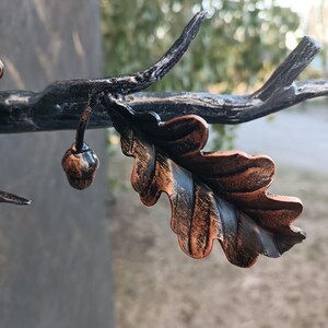 A Bracket for a Lantern in the Form of an Oak Branch, a Bracket for ...