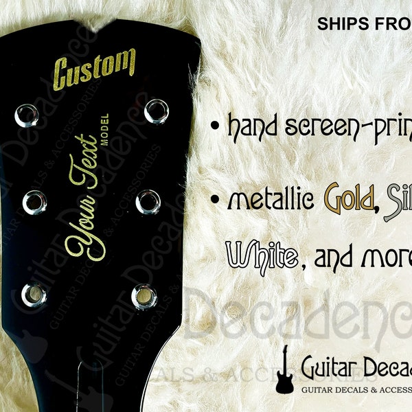Gibson Headstock Decal - Etsy