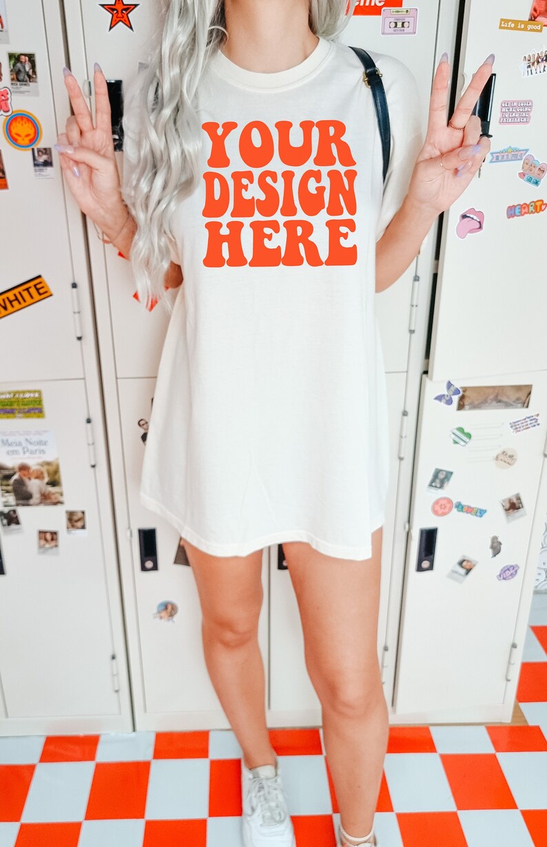 Comfort Colors C1717 Ivory Shirt Mockup CC Ivory Tshirt - Etsy