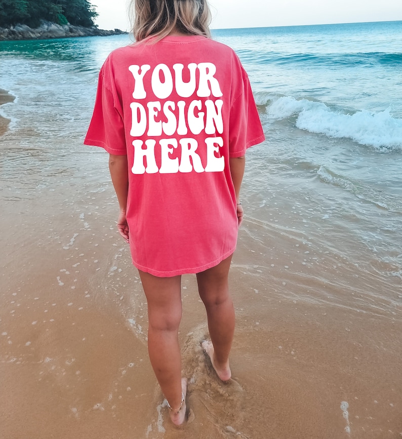 Comfort Colors C1717 Watermelon Shirt Mockup Watermelon - Etsy